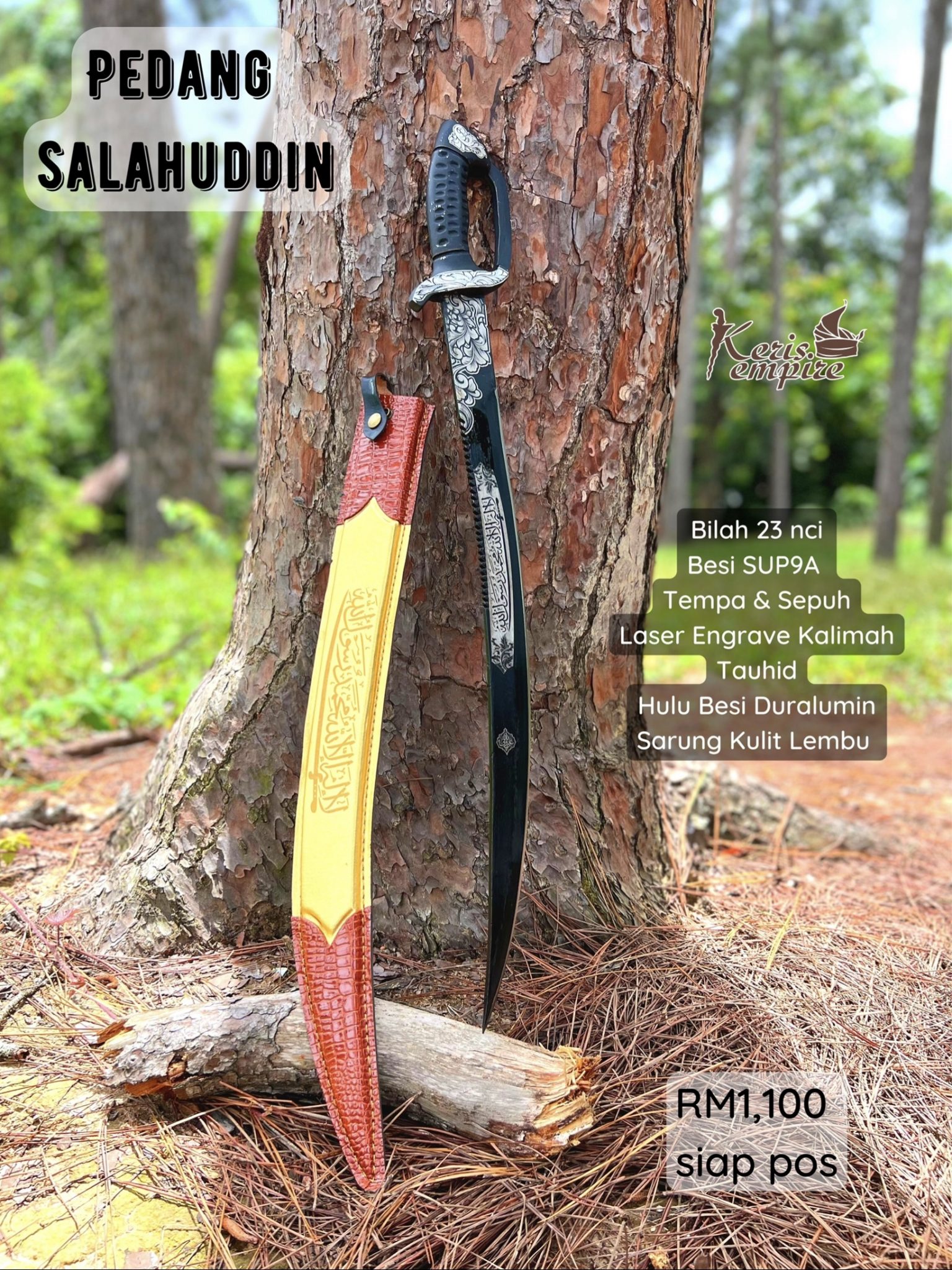 Pedang Salahuddin – Keris Empire